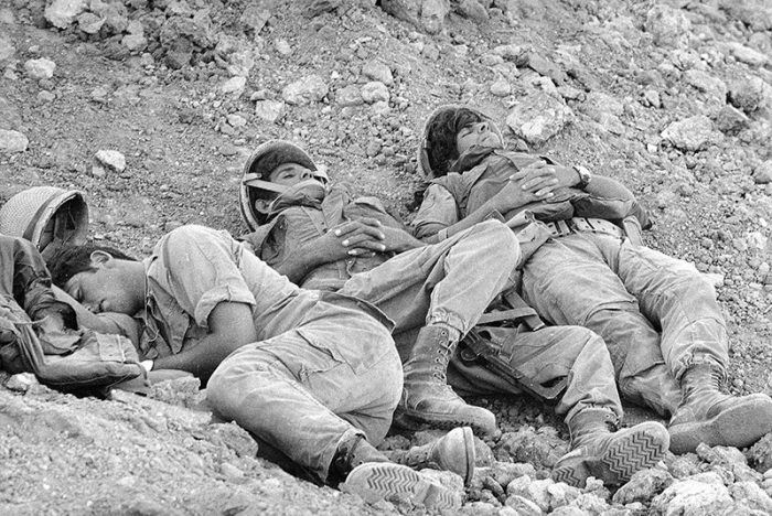 The Warrior's Rest" Original Photo Of Yom Kippur war, Egyptian front ...