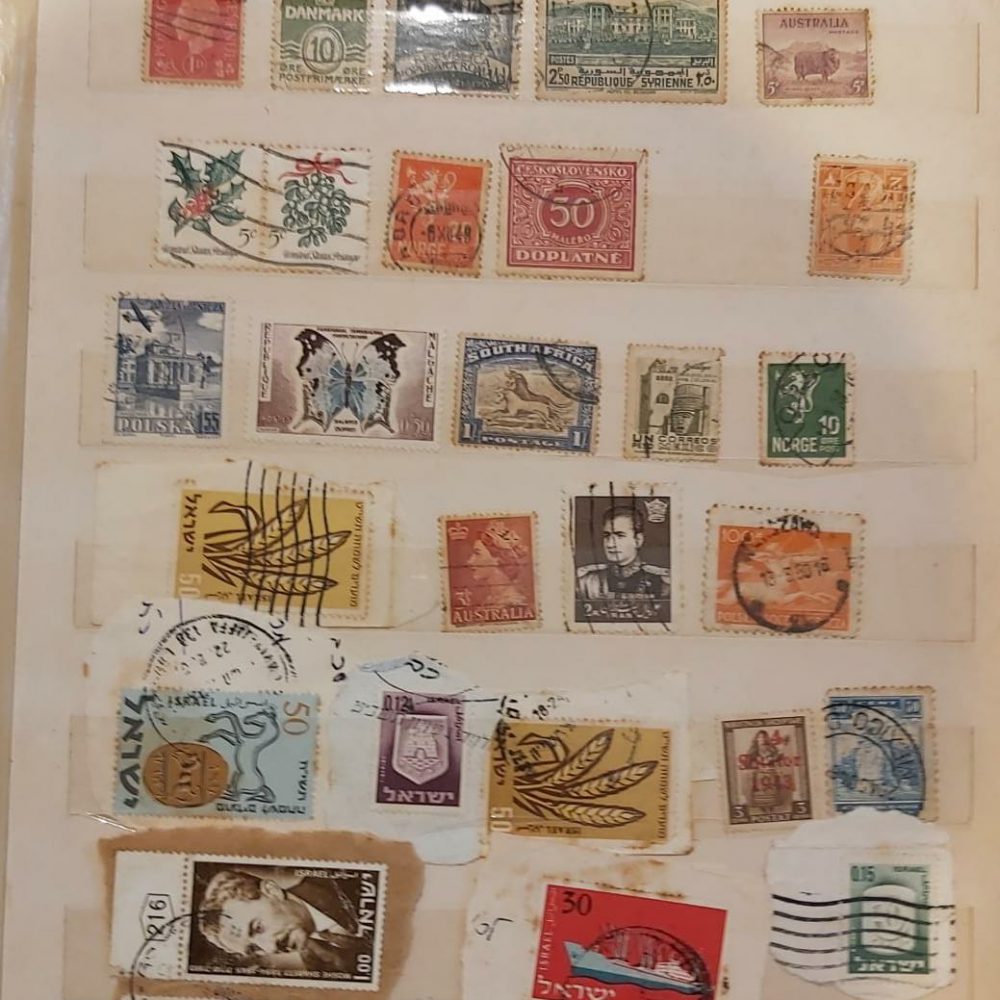 Stamps Album From Early Israel and Palestine and from all over the ...