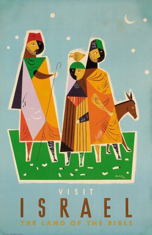 Israeli Tourism Posters - VINTAGE ISRAELI POSTERS