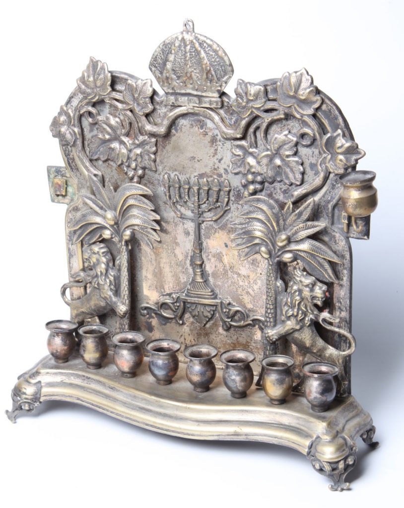 Rare Collection Of Old Hanukkah Lamps - VINTAGE ISRAELI POSTERS